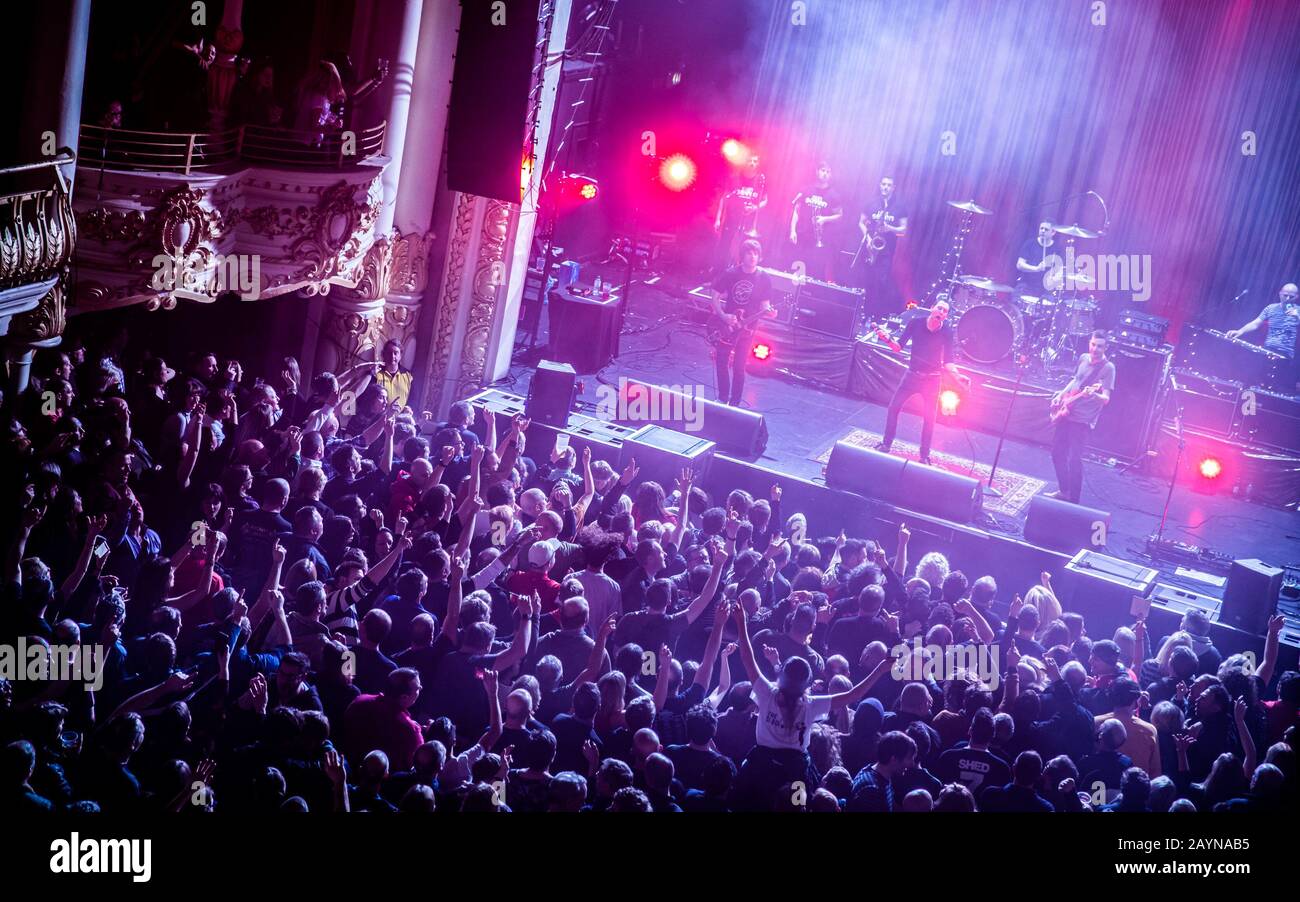Shed Seven performing at the O2 Academy in Bournemouth. 15.20.2020 ...