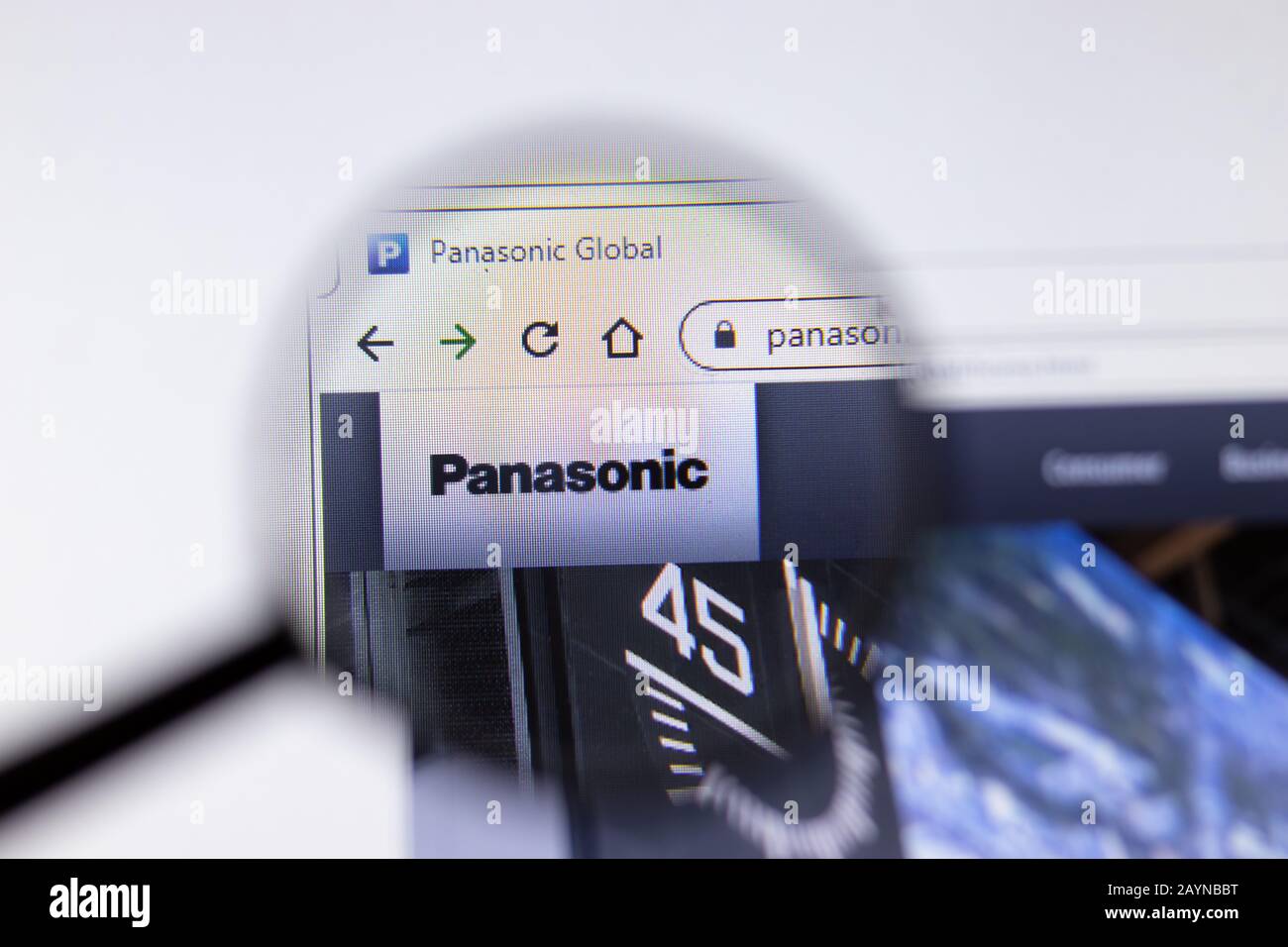 Panasonic logo pc hi-res stock photography and images - Alamy