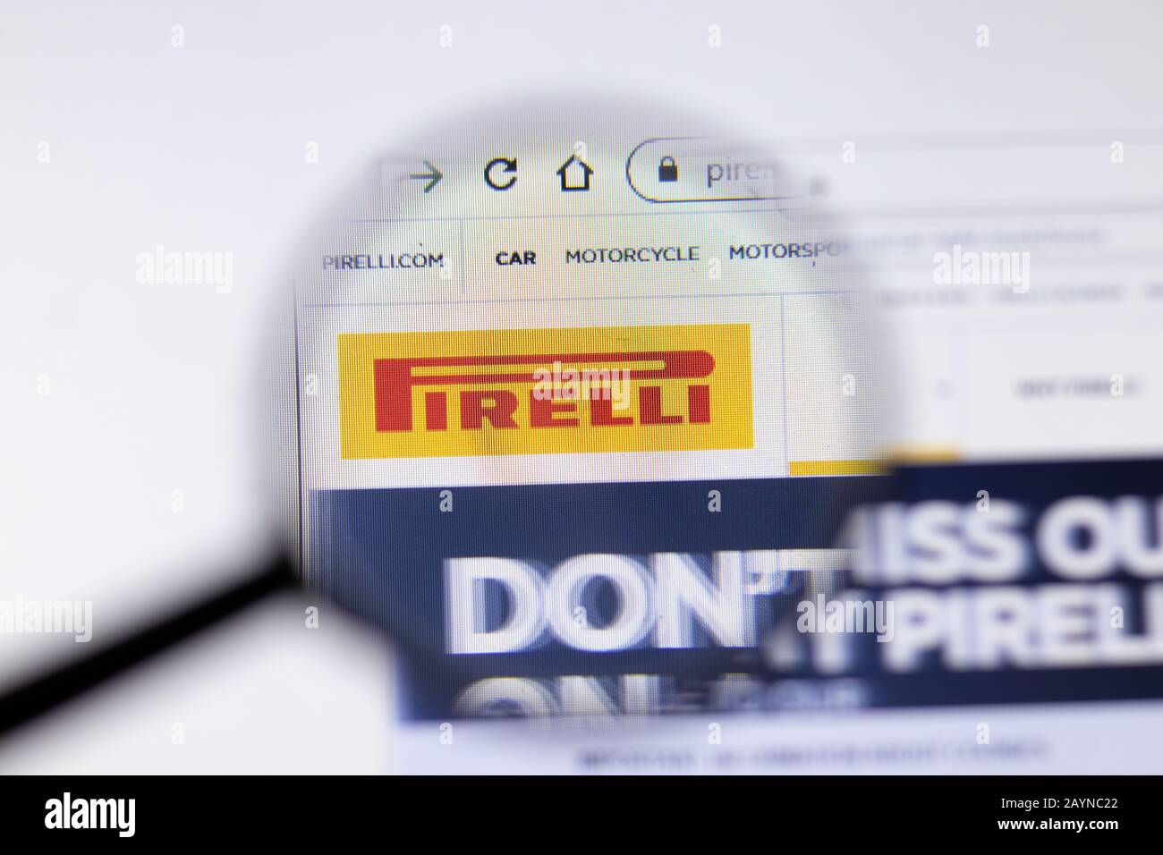 Pirelli logo hi-res stock photography and images - Alamy