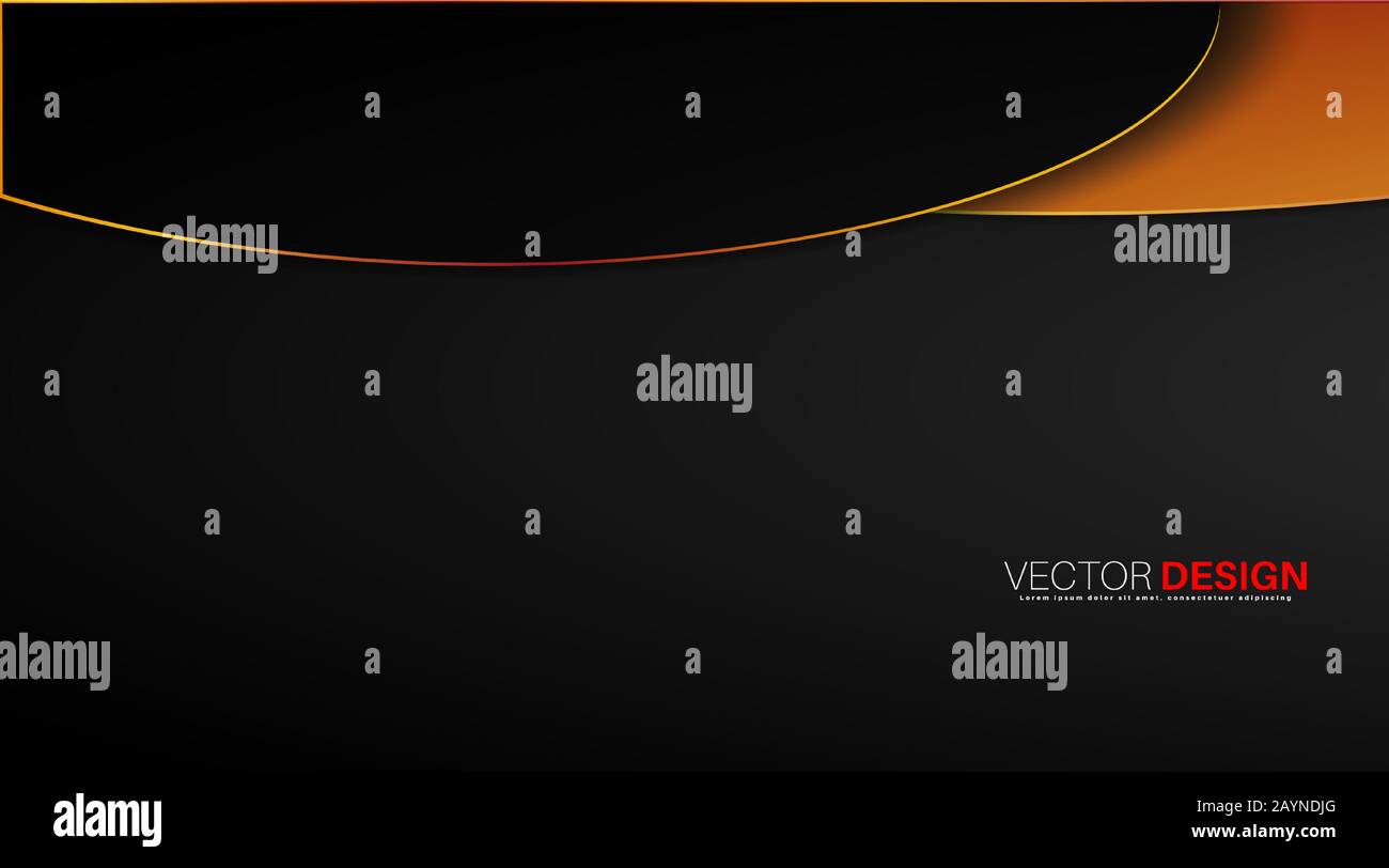Vector design background. Creative abstract wave concept layout ...
