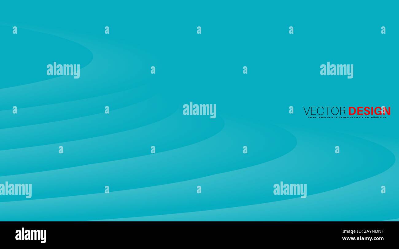 Vector design background. Creative abstract wave concept layout ...