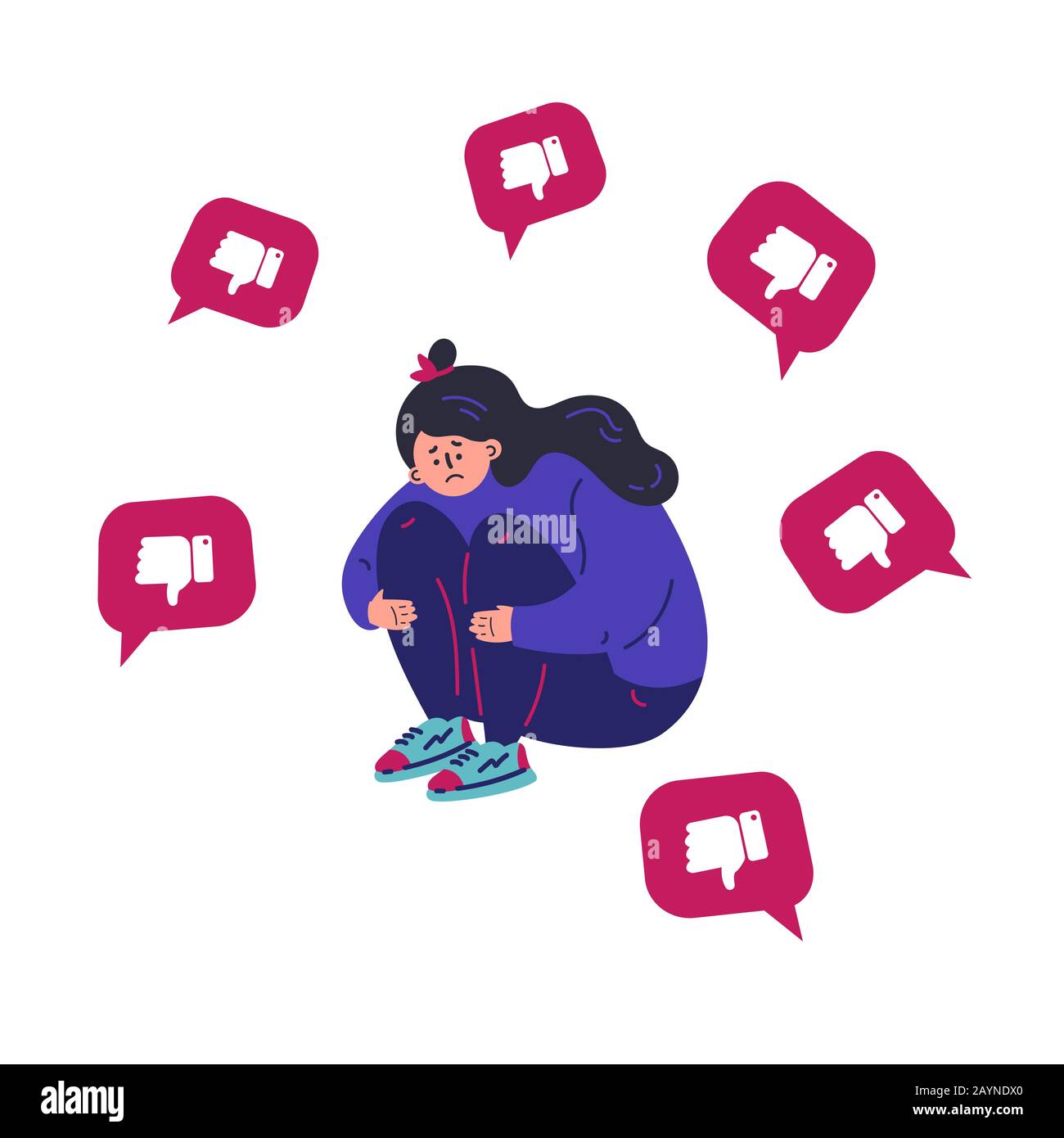 Social feel Stock Vector Images - Alamy