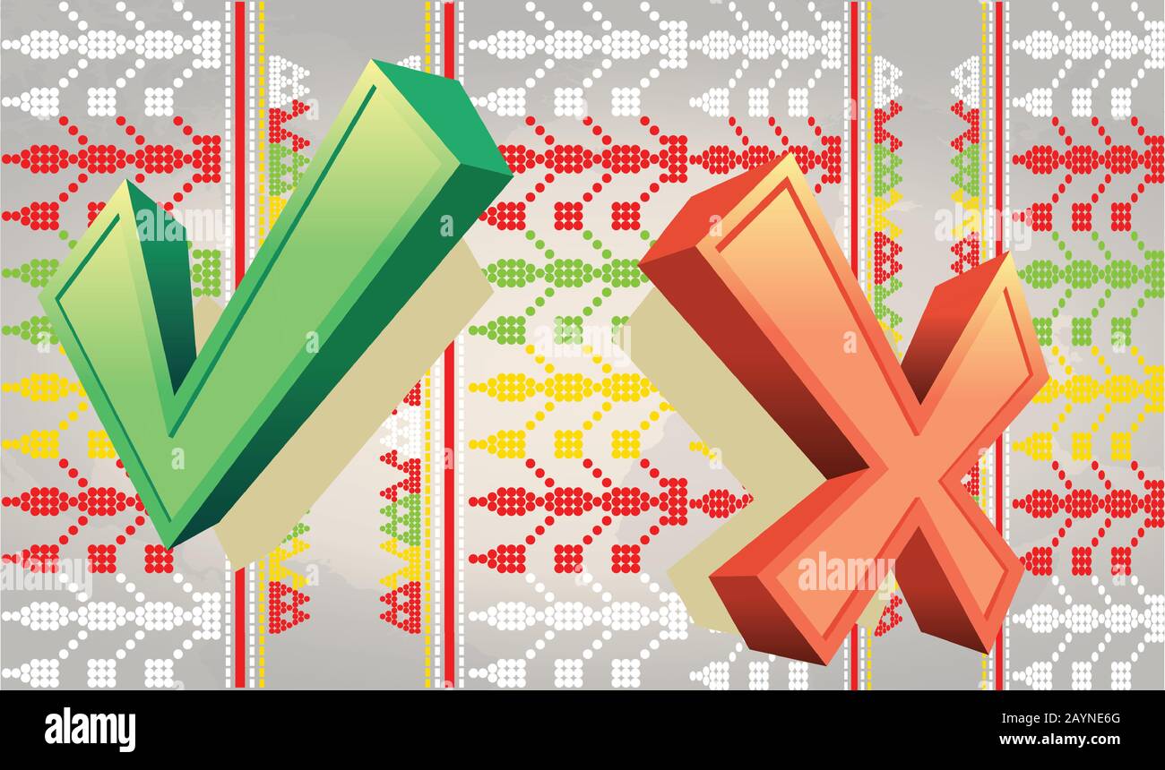 Right wrong Stock Vector Images - Alamy