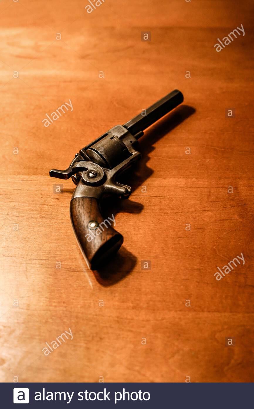 Antique Revolver High Resolution Stock Photography and Images - Alamy