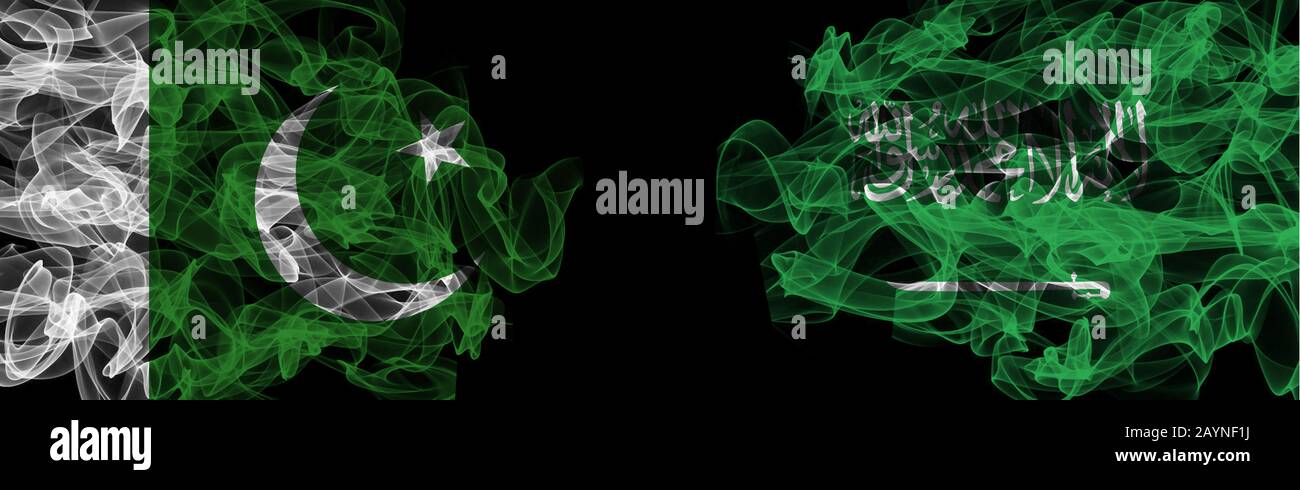 Pakistan saudi arabia flag hi-res stock photography and images - Alamy