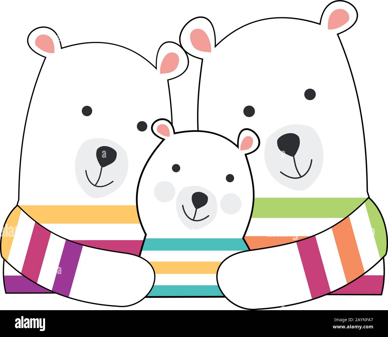 Father, mother, baby Stock Vector Images - Alamy