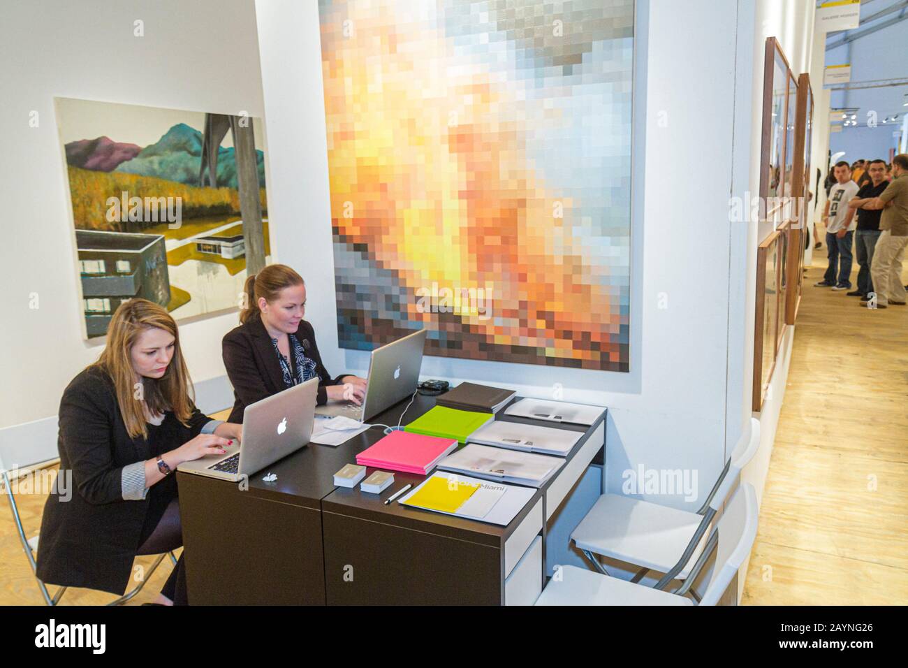 Miami Florida,Midtown,Art Basel,Red Dot Art Fair,gallery galleries ...