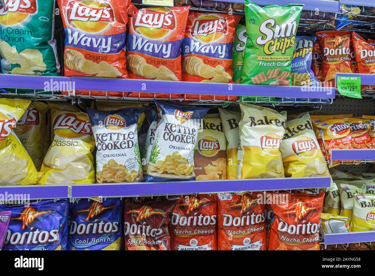 Bags Of Potato Chips High Resolution Stock Photography and Images - Alamy