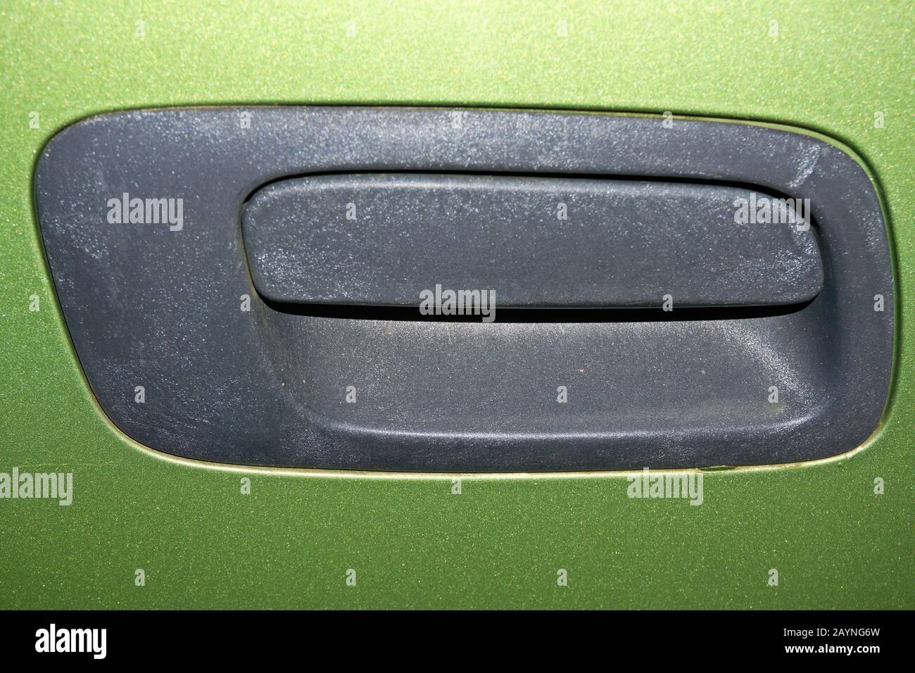 Car door handle of black modern car Stock Photo - Alamy