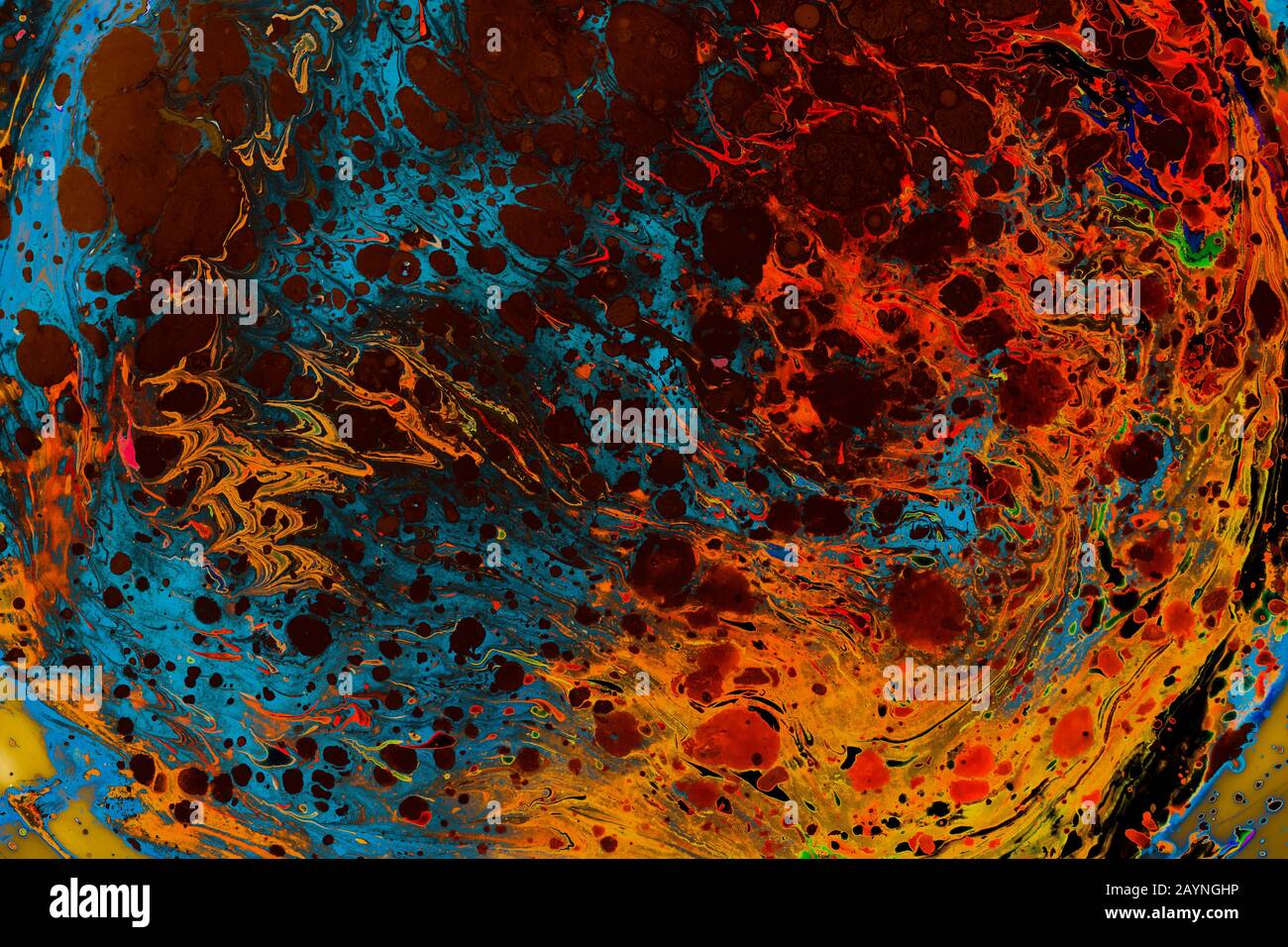 Abstract marbling art patterns as background Stock Photo - Alamy