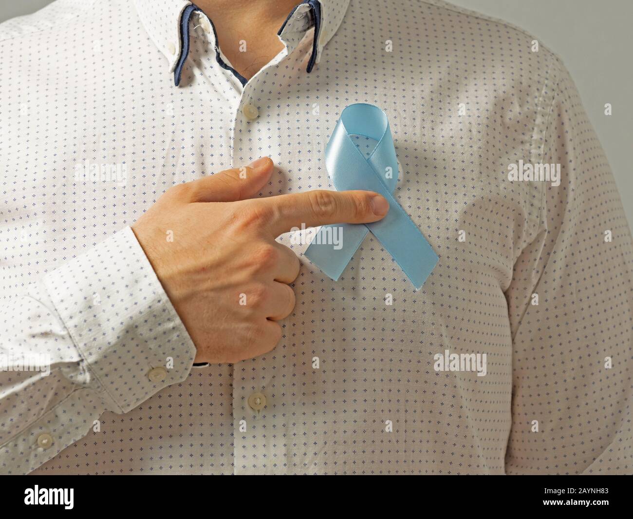 Prostate cancer ribbon hi-res stock photography and images - Alamy