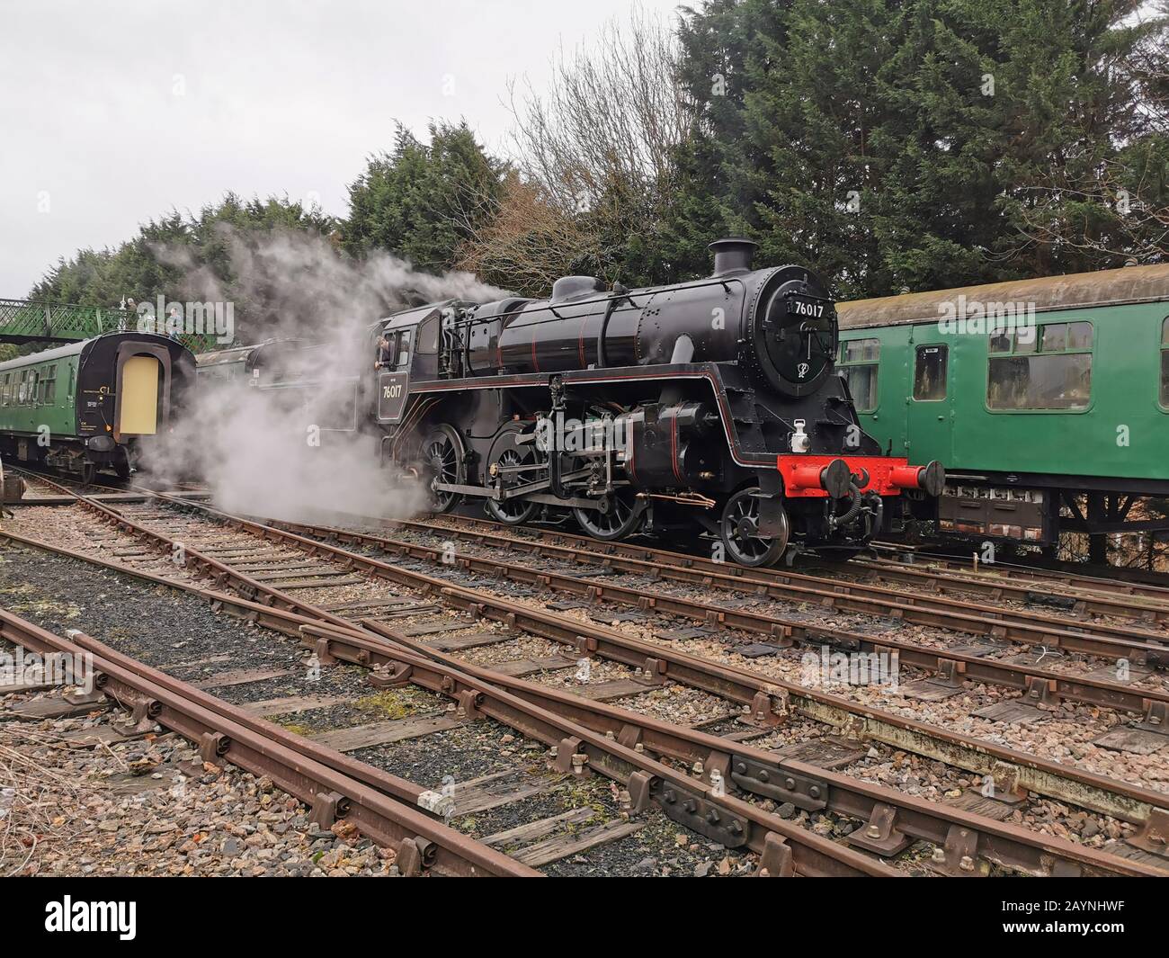 Standard class 4 steam locomotive hi-res stock photography and images ...