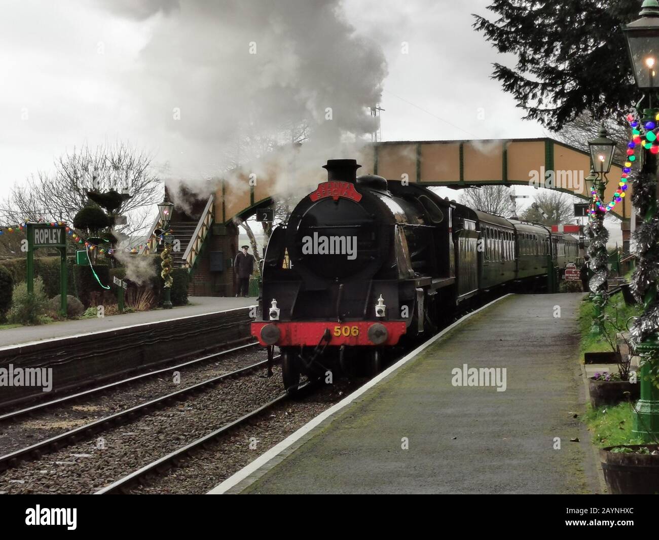 Urie S15 30506 Southern Region Steam Engine Stock Photo - Alamy