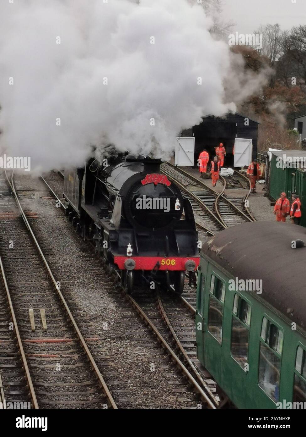 Urie S15 30506 Southern Region Steam Engine Stock Photo - Alamy