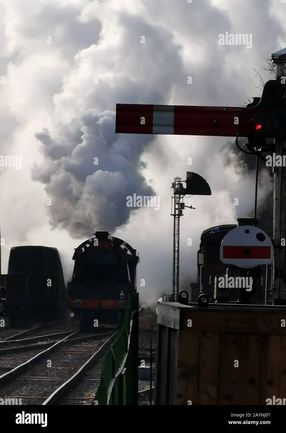 Urie S15 30506 Southern Region Steam Engine Stock Photo - Alamy
