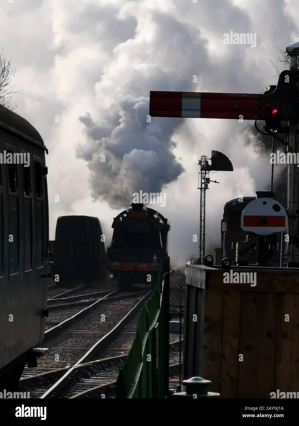 Urie S15 30506 Southern Region Steam Engine Stock Photo - Alamy