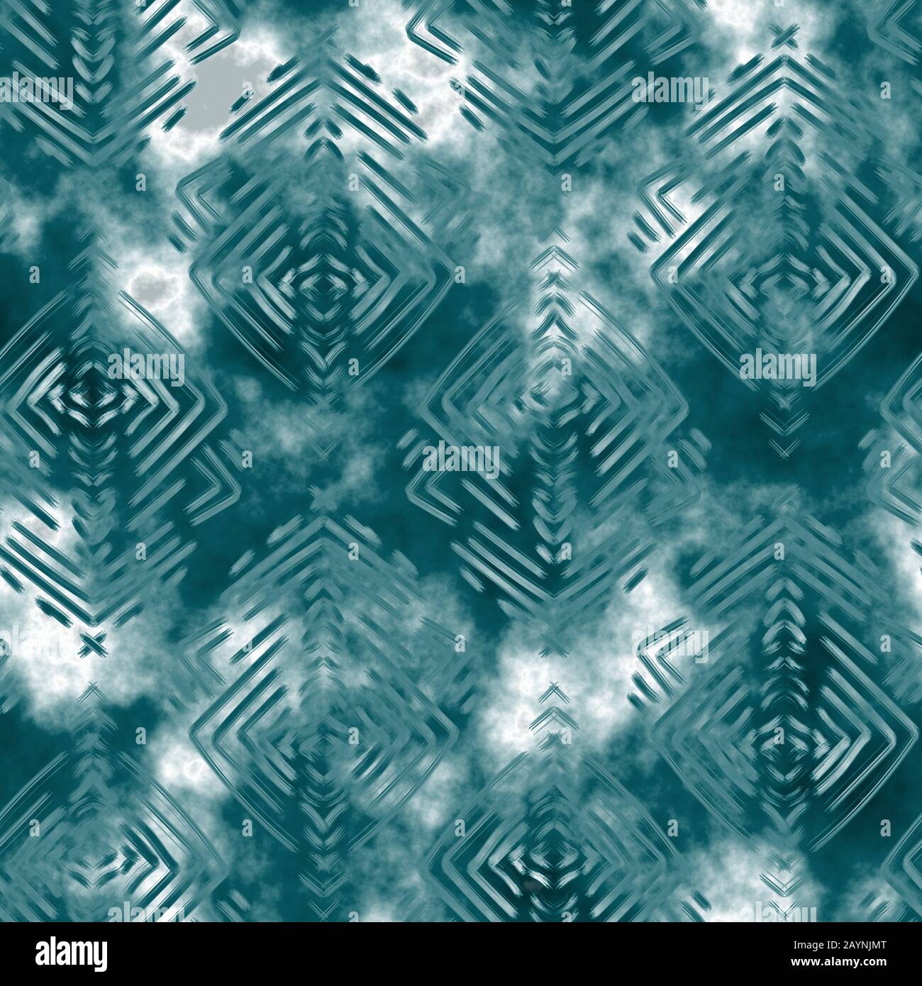 Bleached tie dye stain noisy grungy cloudy pattern Stock Photo - Alamy