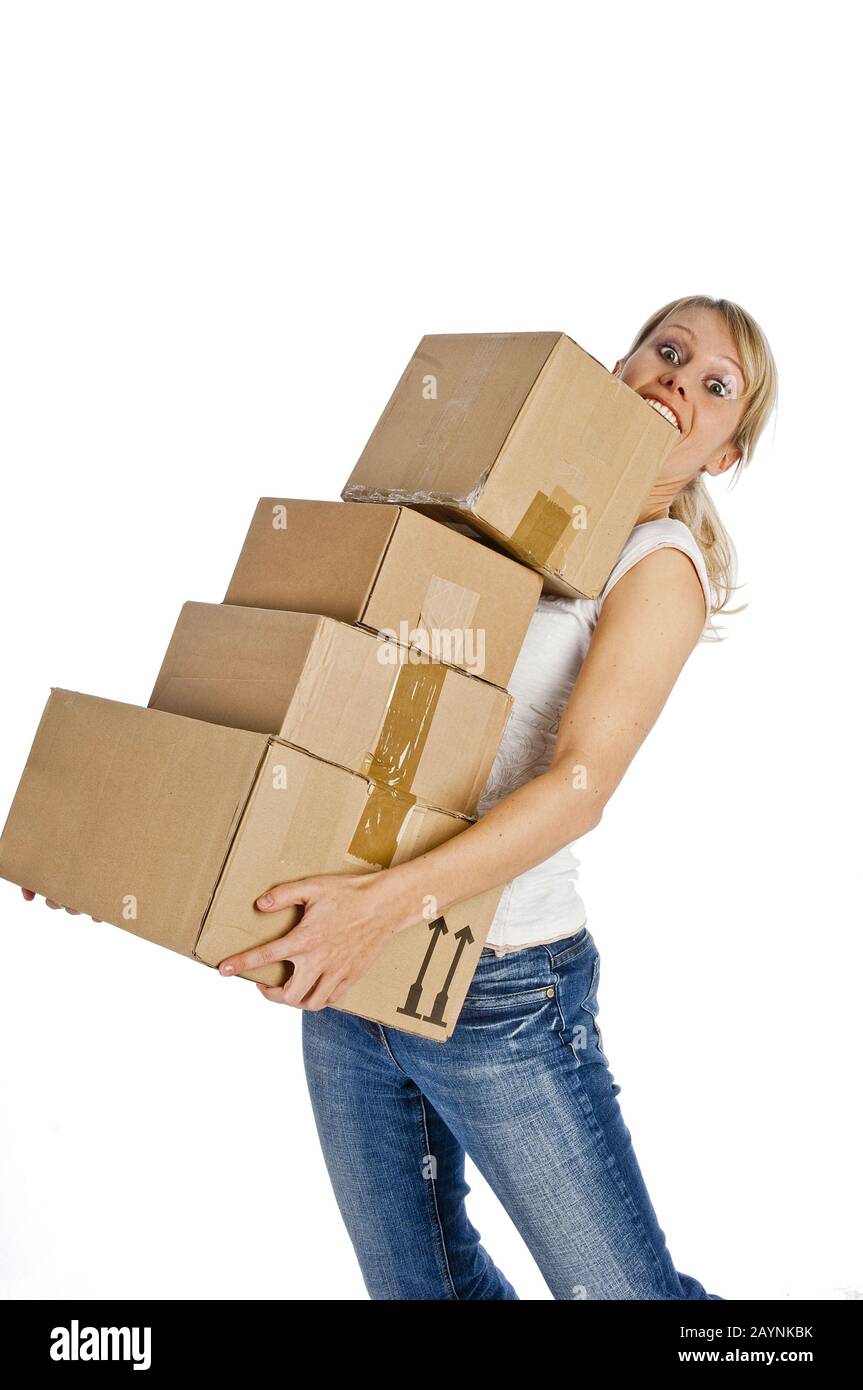 Eine frau tragen hi-res stock photography and images - Alamy