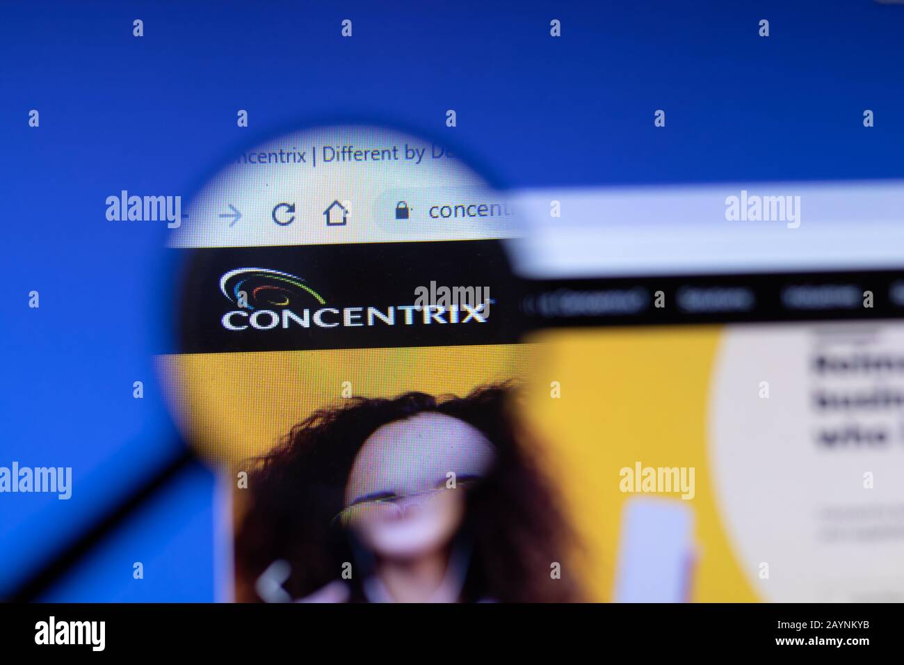 Concentrix logo hi-res stock photography and images - Alamy