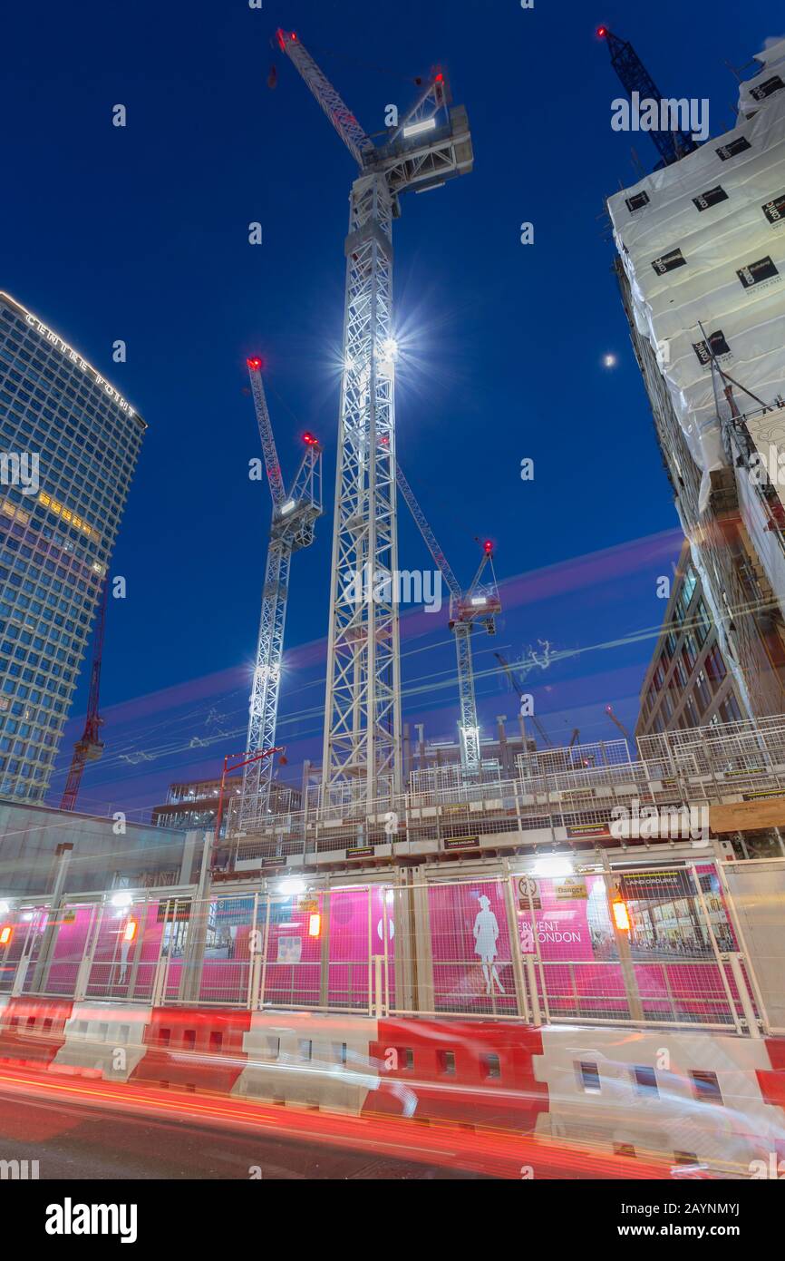 London Construction Site High Resolution Stock Photography and Images ...
