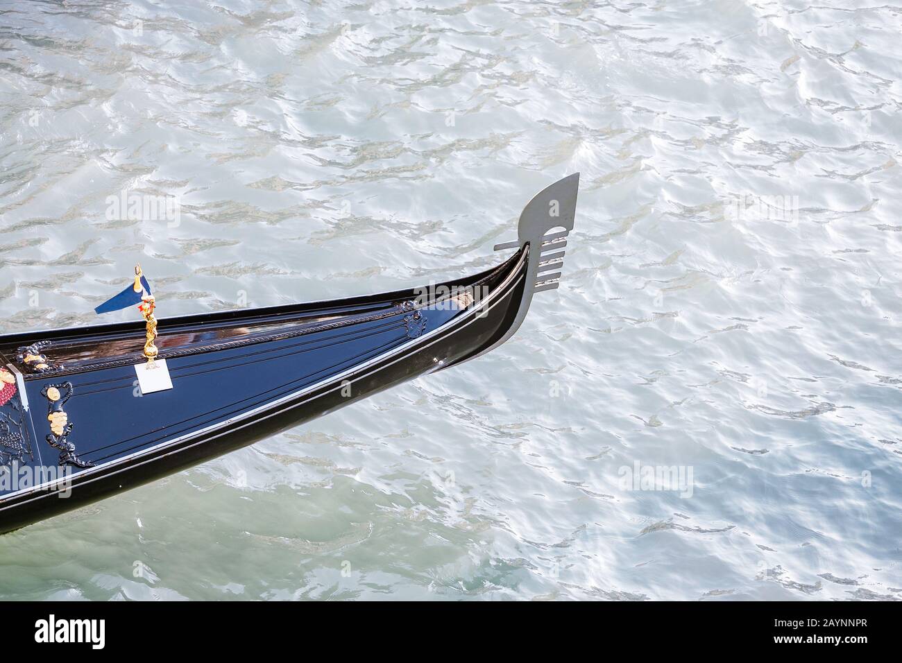 Gondola an iconic symbol of venice hi-res stock photography and images ...