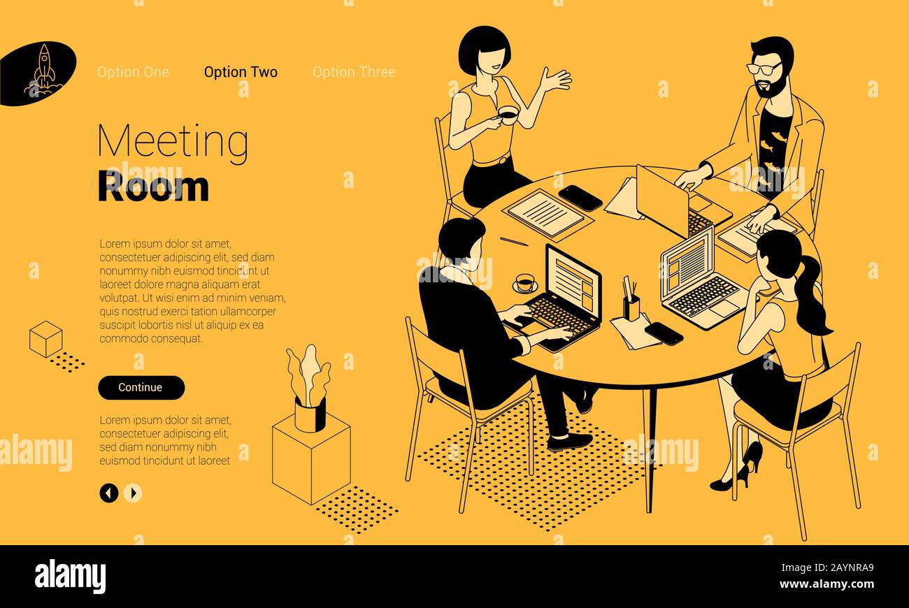 business communication in modern office Stock Vector Image & Art - Alamy