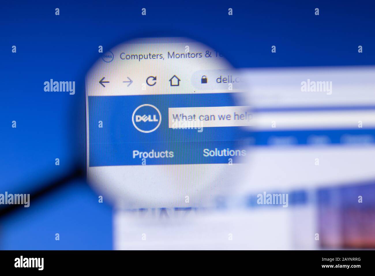 Dell logo hi-res stock photography and images - Alamy