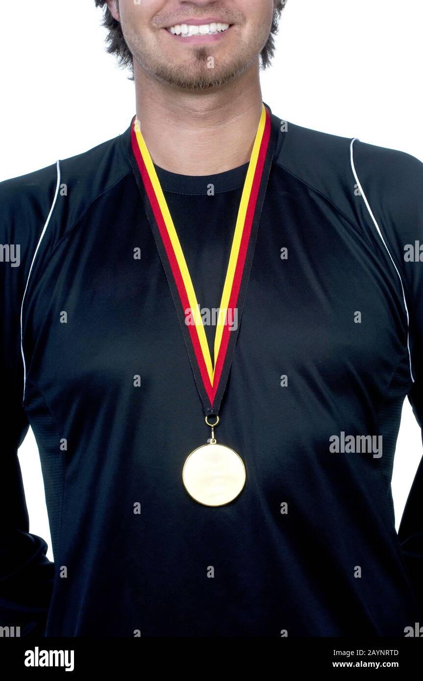 Gold medaille hi-res stock photography and images - Alamy