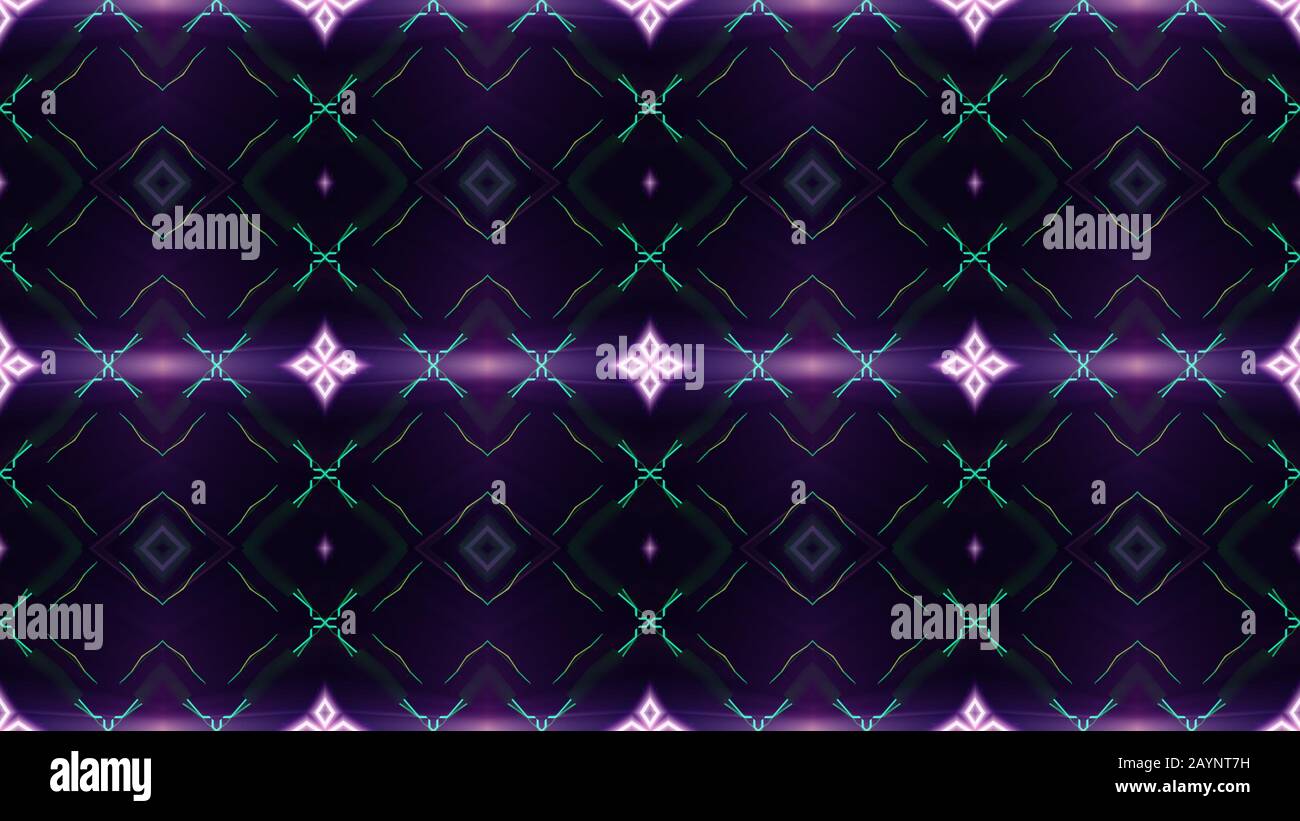 seamless abstract futuristic pattern 3d rendering illustration Stock ...