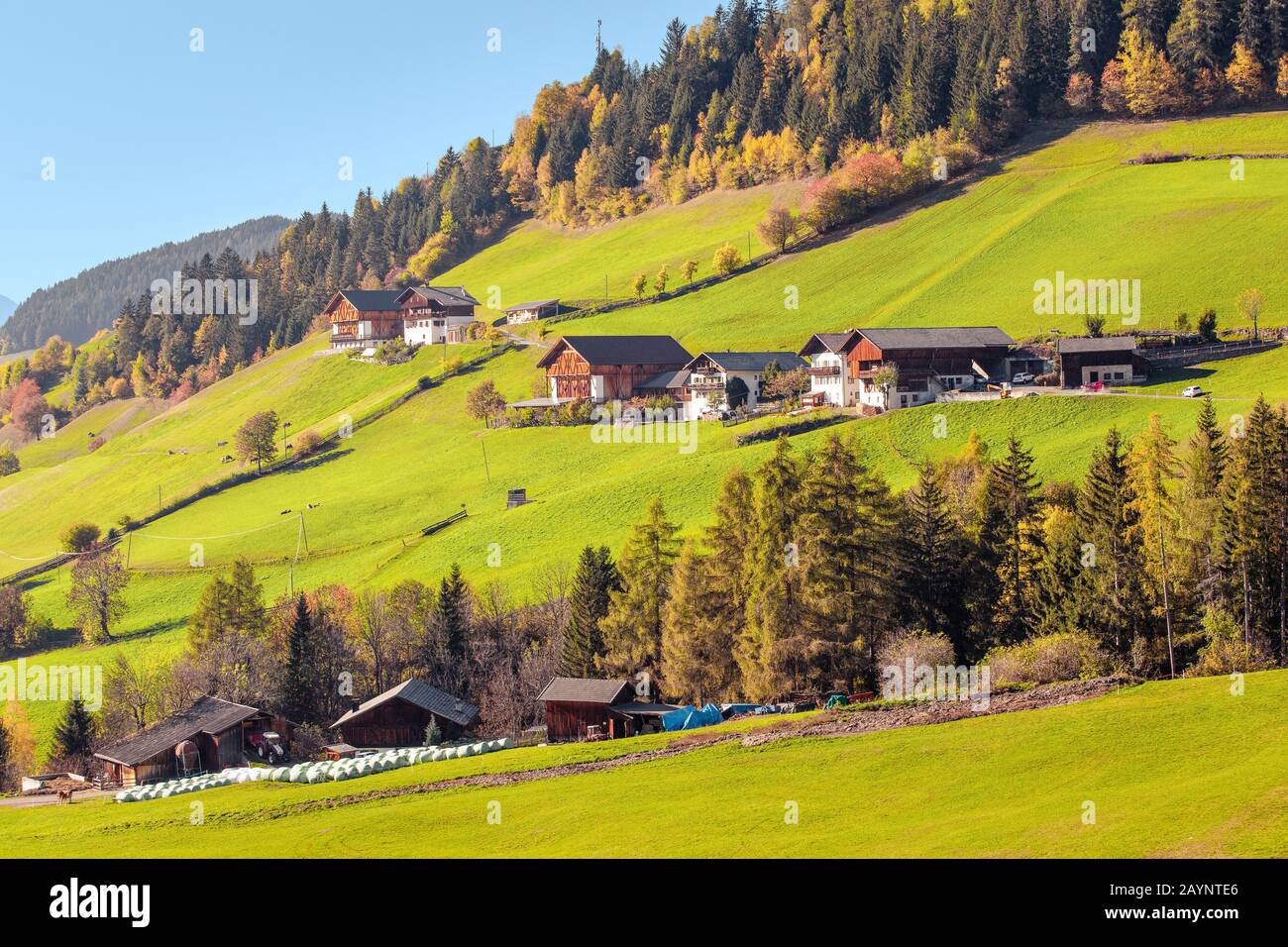 Traditional Wooden Alpine House High Resolution Stock Photography and ...