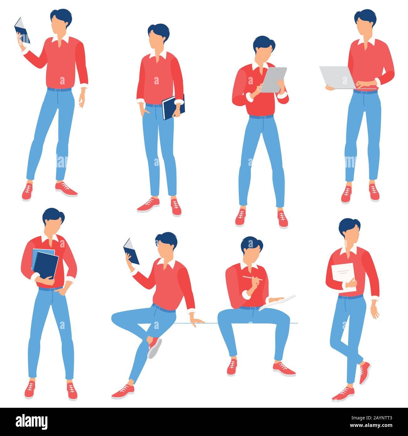 ready to animation people Stock Vector Image & Art - Alamy