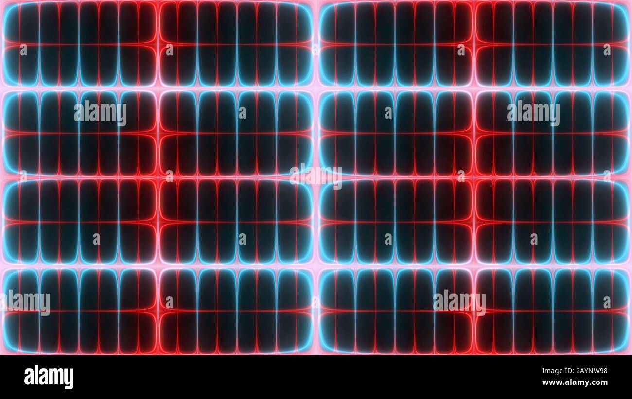 seamless abstract futuristic pattern 3d rendering illustration Stock ...