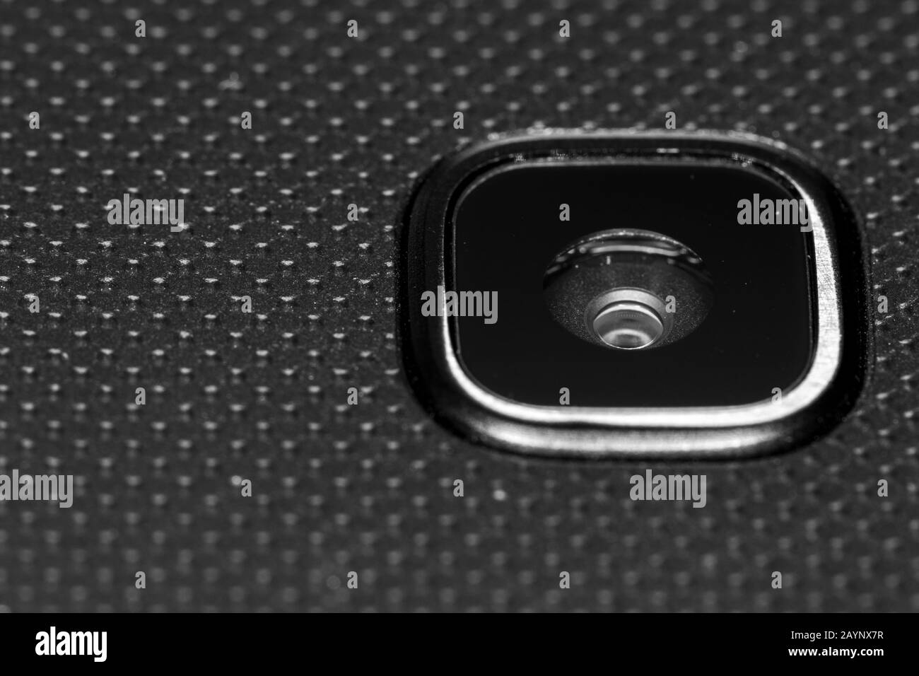 Back of phone isolated Black and White Stock Photos & Images - Alamy