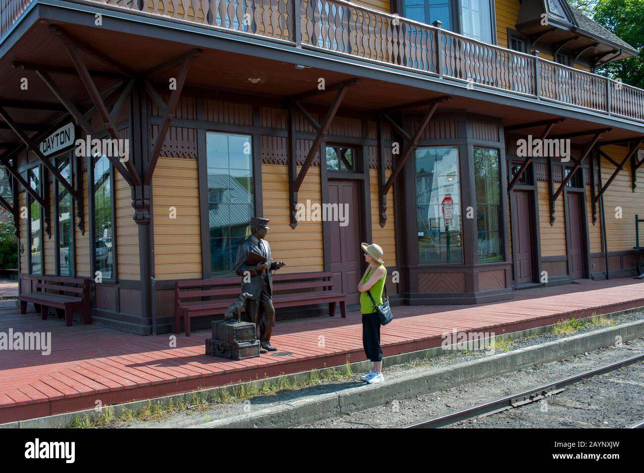 In the town of dayton i hi-res stock photography and images - Alamy