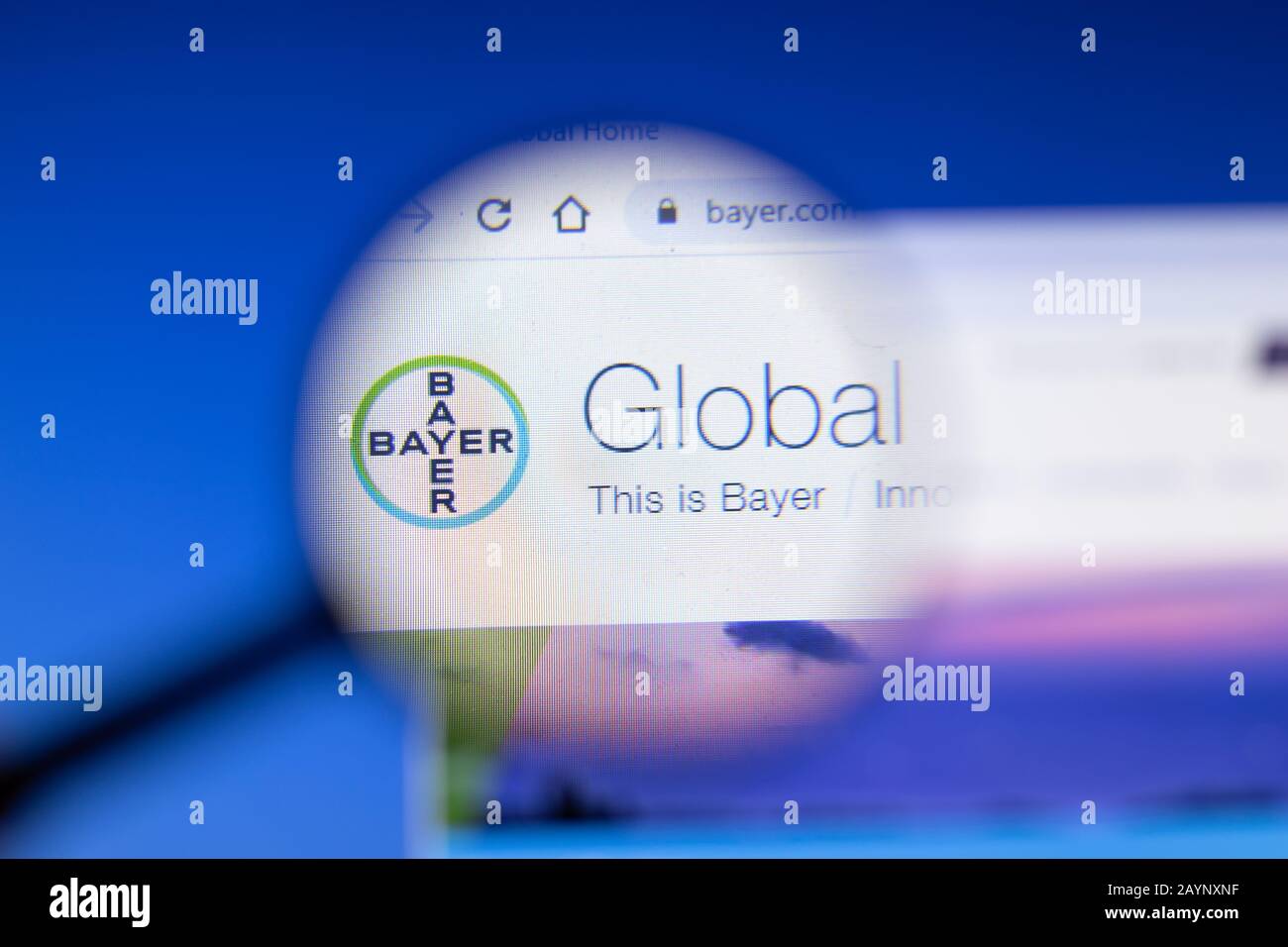 Bayer company logo hi-res stock photography and images - Alamy