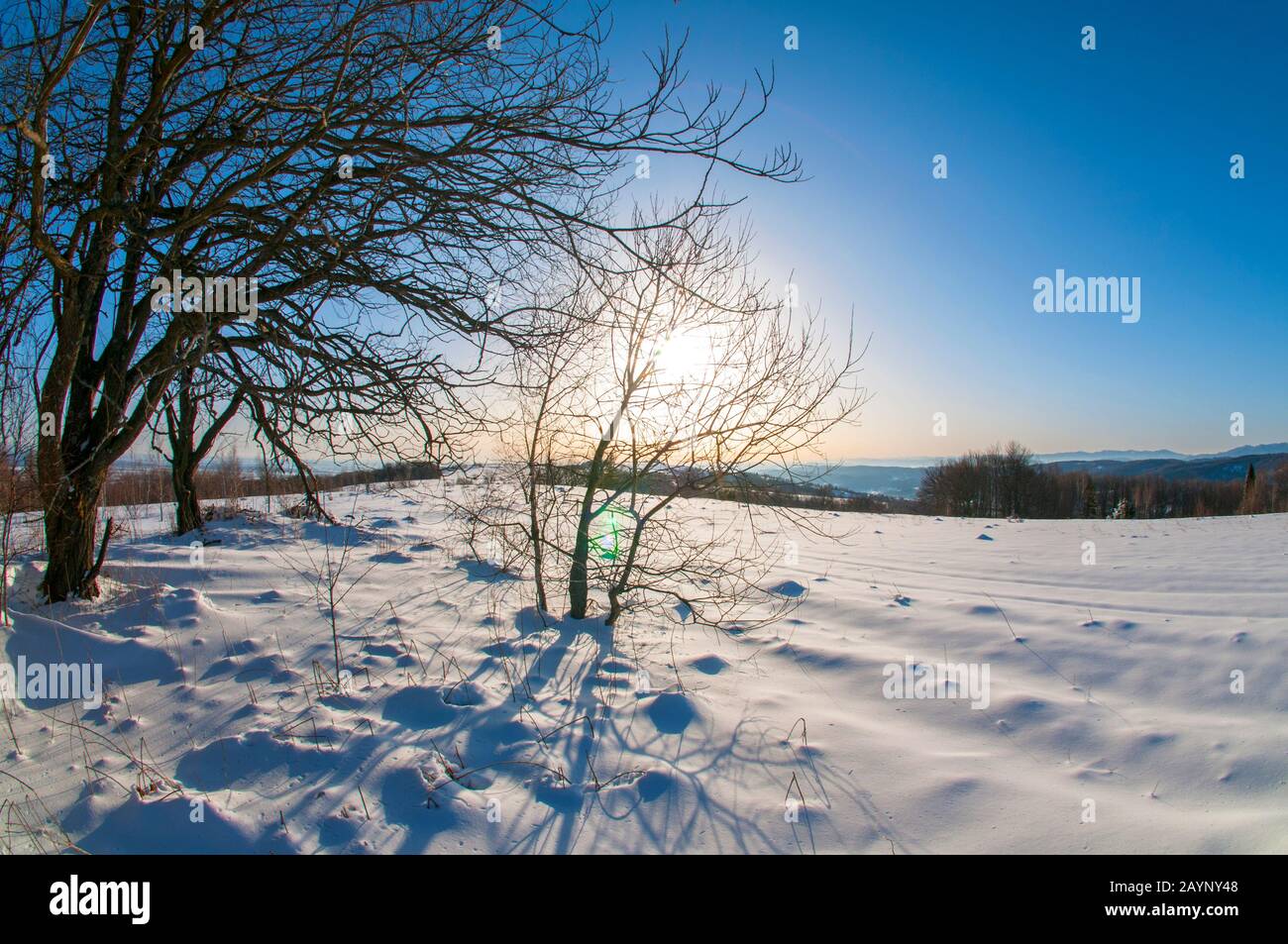 Weather sky sunny clear hi-res stock photography and images - Alamy