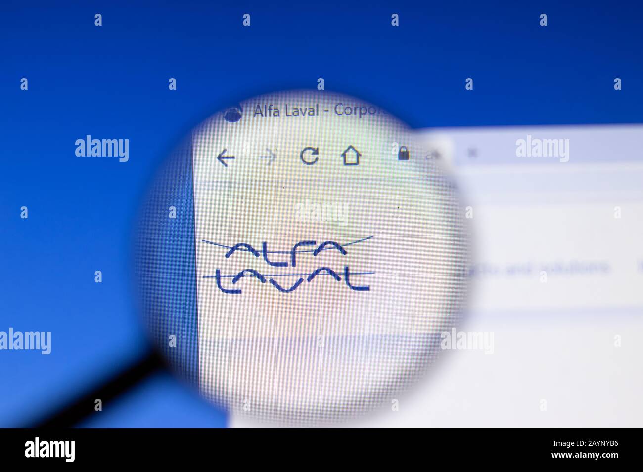 Alfa laval logo hi-res stock photography and images - Alamy