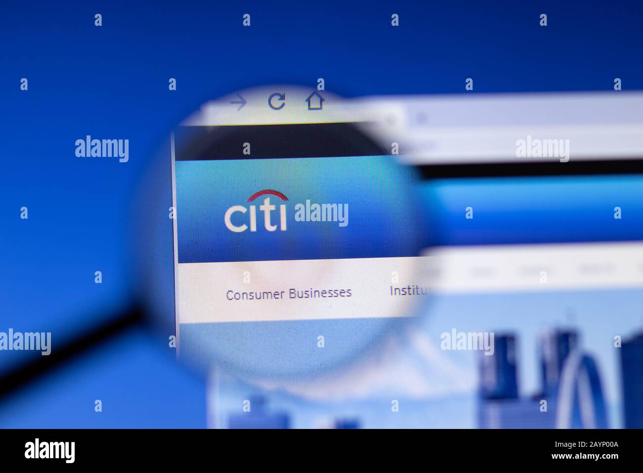 Citi screen hi-res stock photography and images - Alamy