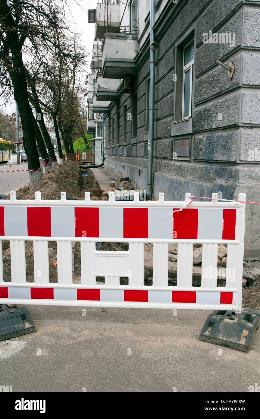 Blocked dirt road hi-res stock photography and images - Alamy