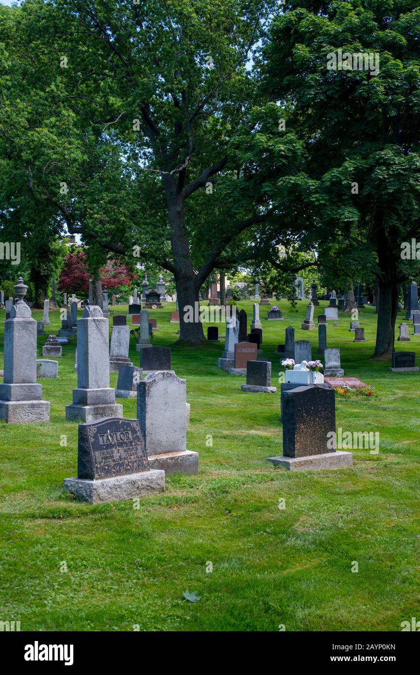 Fairview Lawn Cemetery in Halifax, Nova Scotia, Canada., is the final ...
