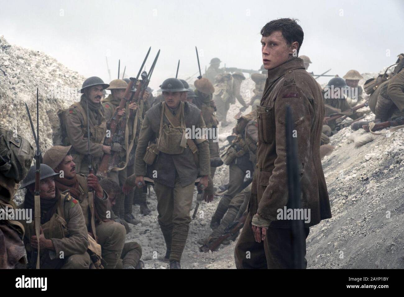 1917 is a 2019 British epic war film directed, co-written, and produced ...