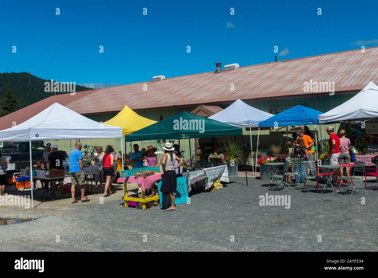 Saturday morning at the Plain Valley Farmers Market in Plain near ...