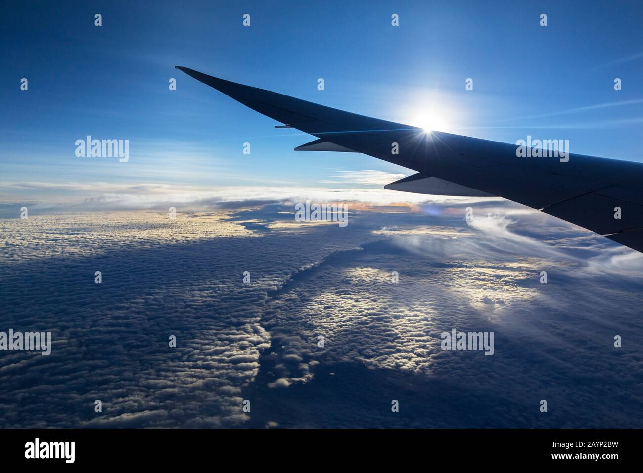 Looking Down From A Plane