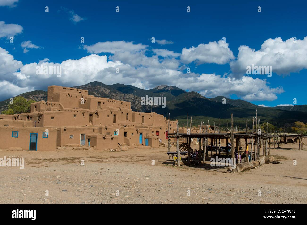The Taos Pueblo which is the only living Native American community ...