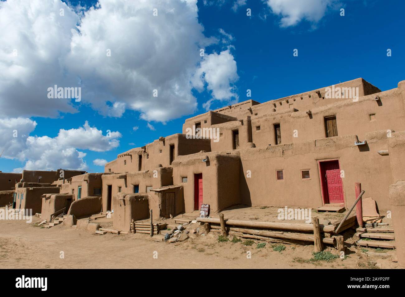 The Taos Pueblo which is the only living Native American community ...