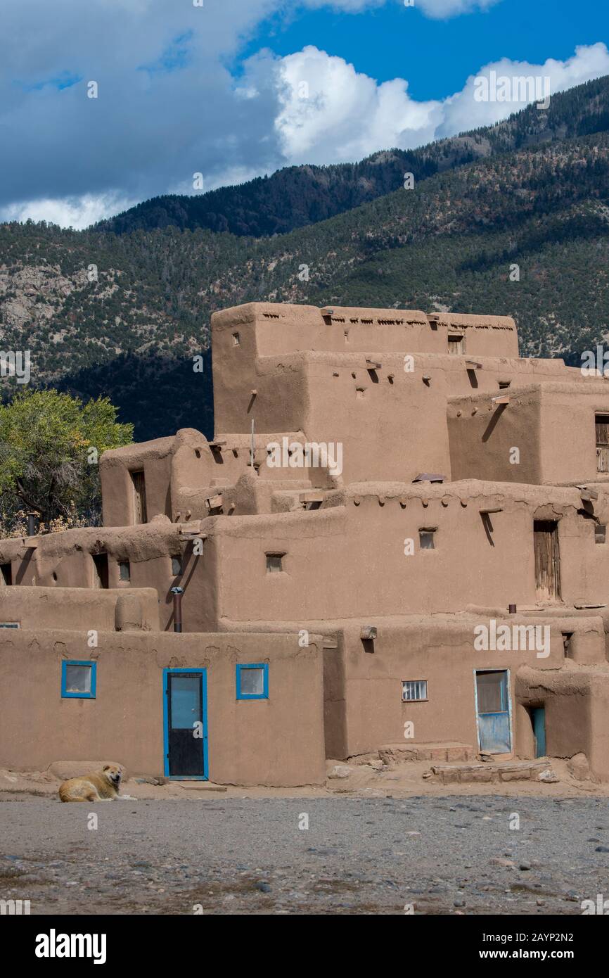 The Taos Pueblo which is the only living Native American community ...