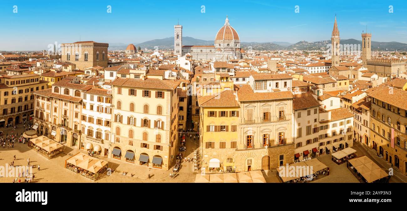 Florence landmarks hi-res stock photography and images - Alamy