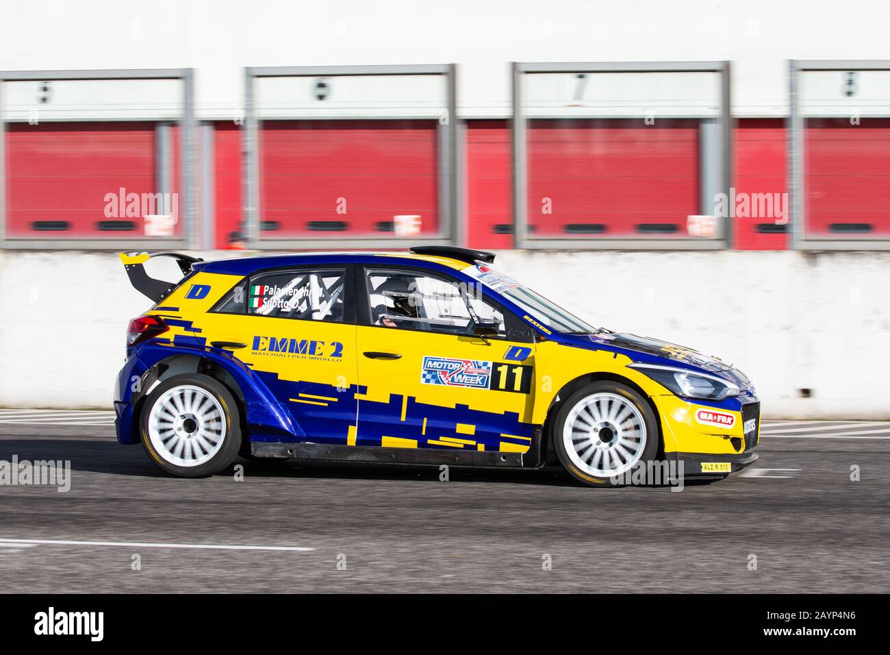 Adria Rally Show 2020 competition in the circuit 'Adria International ...