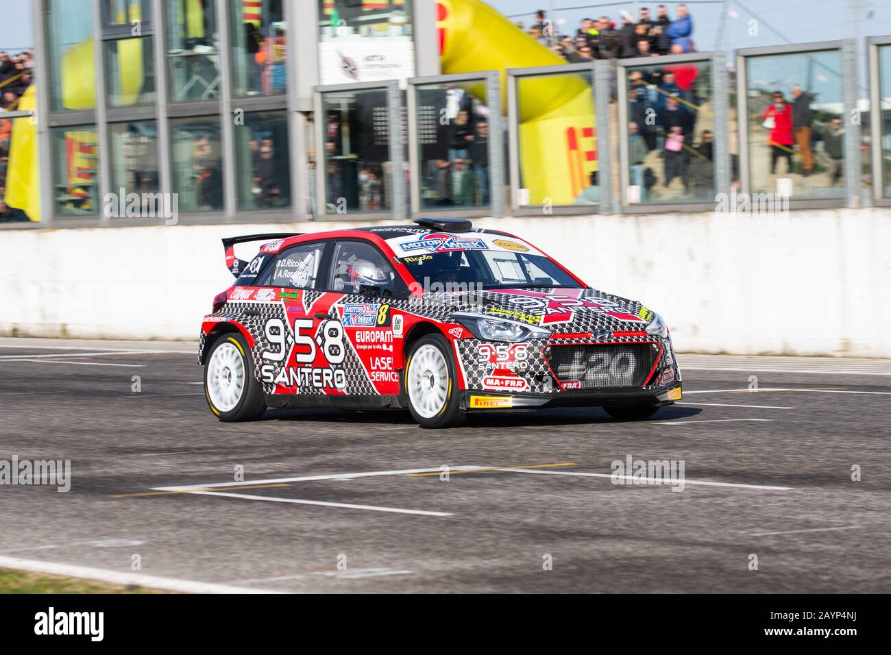 Adria Rally Show 2020 competition in the circuit 'Adria International ...