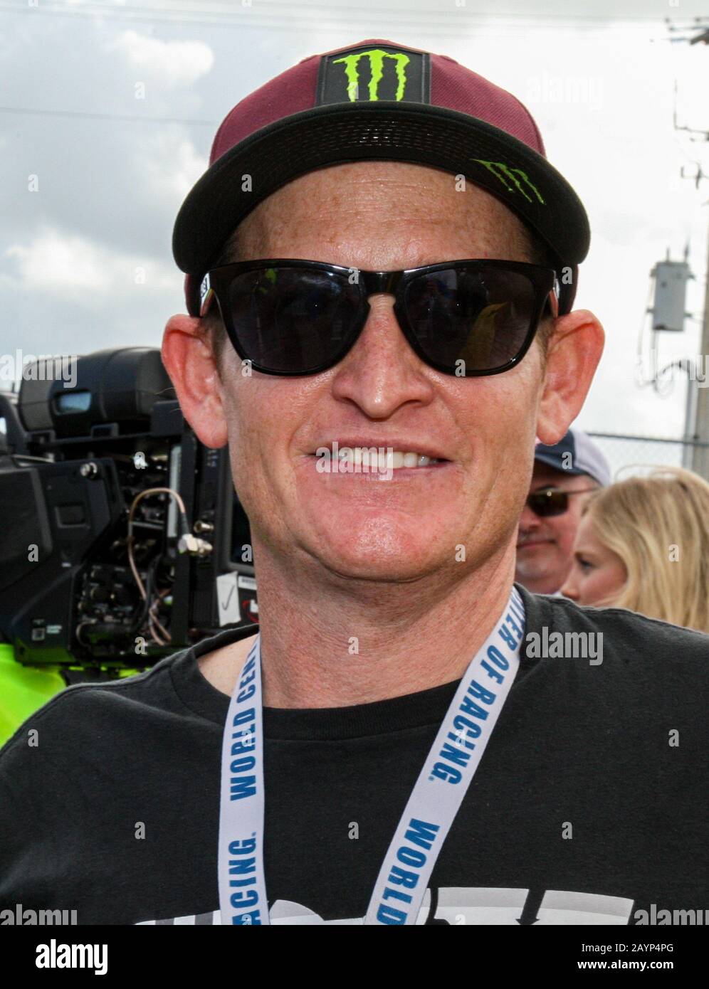 Daytona, USA. 16th Feb, 2020. Rick Carmichael, former Motocross ...